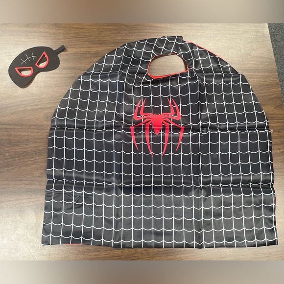 Costumes | 4 Kids Spider Manspideygirl Capes And Mask Listed Front And ...